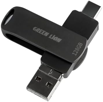 Green Lion 4 in 1 Pro Flash Drive 128GB - Black price in Saudi Arabia ...