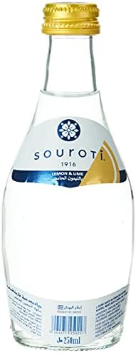 Souroti Sparkling Mineral Water with Lemon, 250 ml price in Saudi Arabia | Amazon Saudi Arabia ...