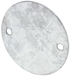 10 X Galvanised Round Conduit Besa Box Lids: Amazon.co.uk: DIY & Tools