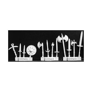 Amazon.com: Weapons Pack 2 (13) by Reaper Miniatures: Toys & Games