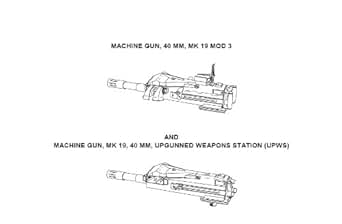 Amazon.com: TECHNICAL MANUAL FOR MACHINE GUN, 40 MM, MK 19 MOD 3 AND ...