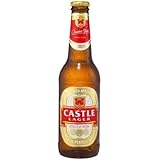 Castle Lager (bottle) - 6 Pack - 330ml: Amazon.co.uk: Grocery