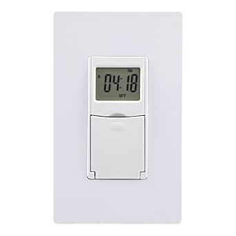 DEWENWILS Indoor in Wall Light Switch with Timer, 7 Day, 7 ON/Off ...