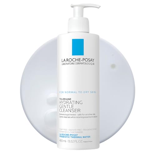 La Roche-Posay Toleriane Hydrating Gentle Face Cleanser, Daily Facial ...