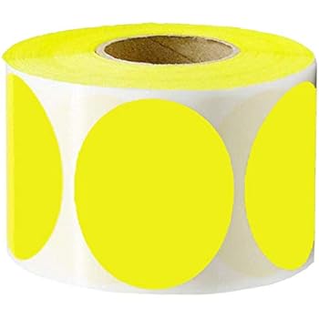Amazon.com : Remarkable 2" Round Color - Coding Dot Labels ...