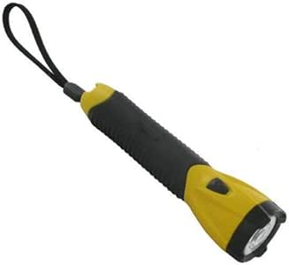 New Garrity G-tech LED Flashlight with SureGrip Heavy Duty Rubber Grip ...