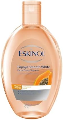 Eskinol Papaya Smooth White Facial Deep Cleanser with Pure Papaya ...