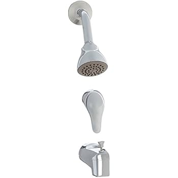 Moen TL471 Chateau Single Handle Tub and Shower Trim Kit, Chrome - Single Handle Tub And Shower ...