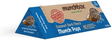 Munchbox Coconut Dark Choco MunchPops 3-Balls, 15 g price in Saudi ...
