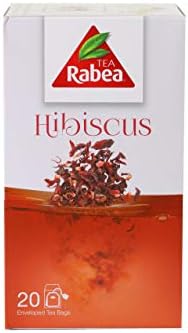 Rabea Hibiscus Enveloped Tea Bags - 20 Bags price in Saudi Arabia ...