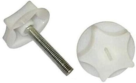 Universal White Headboard Bed Screws Bolts with Washer fixings - 4 Pack ...