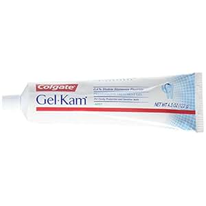 Amazon.com: Gel-Kam Fluoride Preventive Treatment Gel Mint Flavor 4.30 ...
