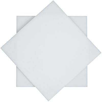 UHMW Sheet ASTM D4020 24 Length Standard Tolerance 12 Width Opaque ...