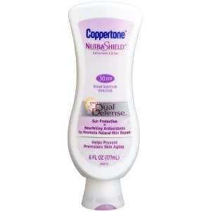 Amazon.com : Coppertone SPF#30 Nutrashield Dual Defense 6 oz ...