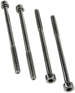 Schraube DIN 912 M4 x 60 Inbus (4xStück) - black nickel: Amazon.es ...