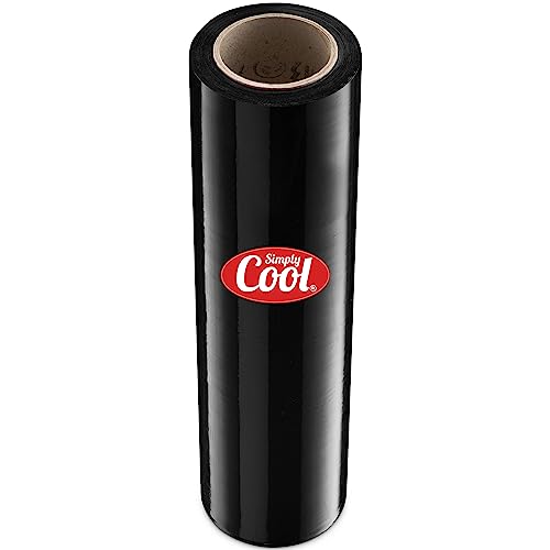 Simply Cool Black Stretch Wrap Industrial Strength Extra Thick 18" 1100 ...