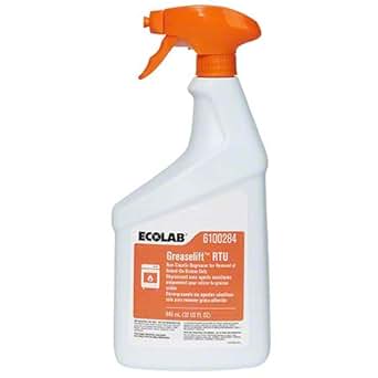 Ecolab Greaselift RTU Non-Caustic Degreaser- 32 FL OZ: Amazon.com ...