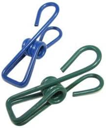 Amazon.com: Rubber Coated Spring Clips in Assorted Colors PKG (16): Pet ...
