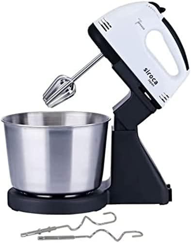 Siroca Japan Stand Mixer, Electric Hand Mixer with Bowl, Stainless ...