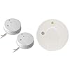 Kidde Smoke Detector, Hardwired Smoke Alarm, Interconnect Capability, 2 ...