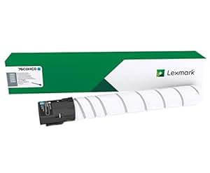 Amazon.com: Lexmark 76C0HC0 High Yield Cyan Toner Cartridge: Office ...
