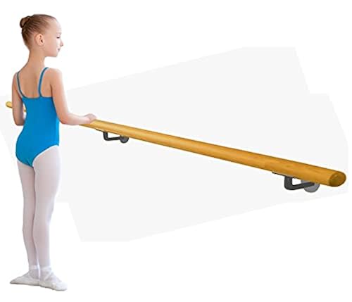 Ballet Barre 8 FT Long 2.0” Diameter Black Single Bar, Kids and Adults ...