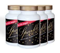 Amazon.com : Sparkle-Dent Denture Whitener 4-Pack… (111) : Denture ...