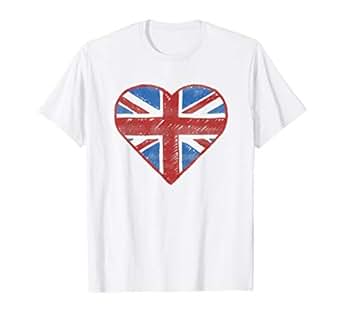 Amazon.com: UK Flag T shirt - British Flag Shirt Women Kids Girls Boys ...