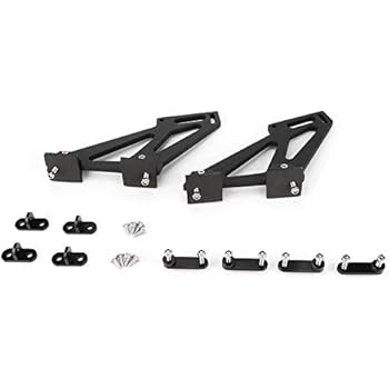 Amazon.com: Aramox Spoiler Mounting Brackets, 10 Inch Universal Car CNC ...