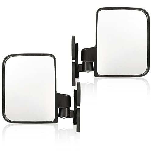 GRAND ORANGE Magnetic Side Mirror Tractor Mirror Left Right 114LB Rated ...