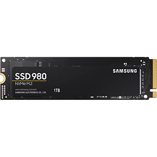 SAMSUNG 980 SSD 1TB PCle 3.0x4, NVMe M.2 2280, Internal Solid State ...