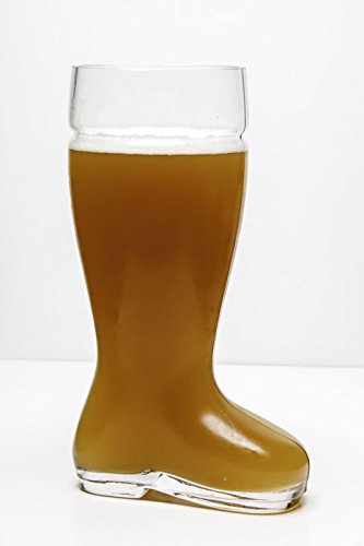 2 Liter High Quality Oktoberfest Style Glass Beer Boot - Das - Want It All