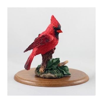 Amazon.com: Large Resin Cardinal Bird Figurine: Home & Kitchen
