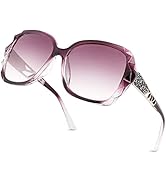 Amazon.com: FEISEDY Polarized Women Square Sunglasses Sparkling Composite Shiny Frame B2289 ...