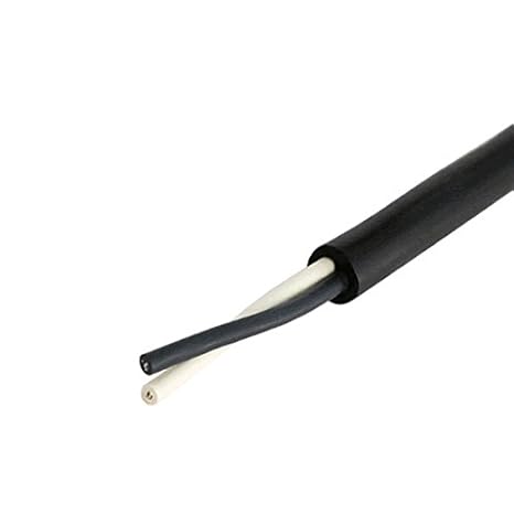 Amazon | 太陽ケーブルテック(太陽・冨士) 2PNCT 3.5sq 2芯 600V耐圧 クロロプレンゴムキャブタイヤケーブル (3.5mm 2c) (切り売り 1m～) SD | 多芯 ...