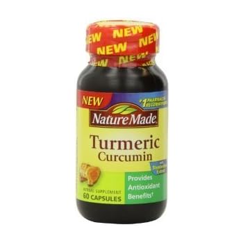 Amazon.com: Nature Made Turmeric Curcumin 500 Milligram 60 Capsules ...
