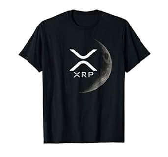 Amazon.com: Ripple XRP Moon T-shirt: Clothing