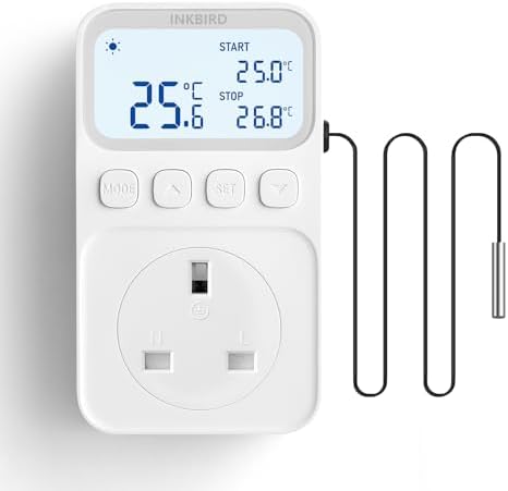 INKBIRD Plug-in Timer Thermostat C216T Temperature Controller Heating ...