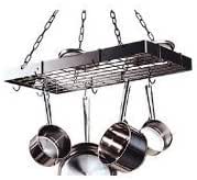 Amazon.com: Rogar Rectangle with Grid Black/Chrome: Furniture & Decor