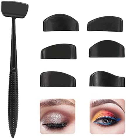 Eyeshadow Contour Stencil Eyeshadow Applicator Lazy Eye Shadow Eye ...