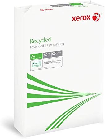 Xerox Recycled Paper A4, White: Amazon.it: Cancelleria e prodotti per ...