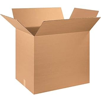 Amazon.com: BOXUSA Cardboard Boxes 24 x 18 x 36 Inches, Single Wall ...