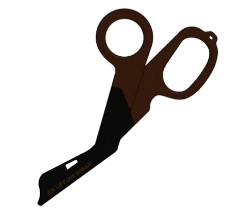 ONE Shear Trauma Shears- ECO Shear, DLC Coated 2.25mm Thick Extreme ...