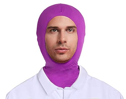 Adult Unisex Spandex Zentai Mask Open Face Hood (Purple) in Kenya ...