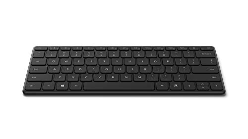 Microsoft Designer Compact Keyboard - Matte Black. Standalone Wireless ...