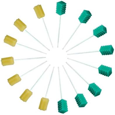 E-KEYWAY Oral Swab Disposable Swabsticks Mouth Swabs Sponge Dental Care ...