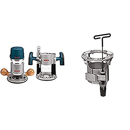 BOSCH 1617EVSPK Wood Router Tool Combo Kit with Bosch Under-Table ...