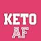 Keto AF Keto Journal Notebook: Gifts for Keto Friends Daily Food ...