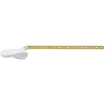 Fluidmaster 683 Universal Toilet Tank Lever In White, Designer Curved ...