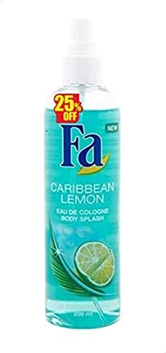 Fa Caribbean Lemon Eau De Cologne Body Splash For Women, 250 ml price ...